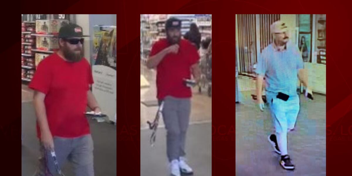 Las Vegas Police Looking For Suspect In Multiple Commercial Robberies